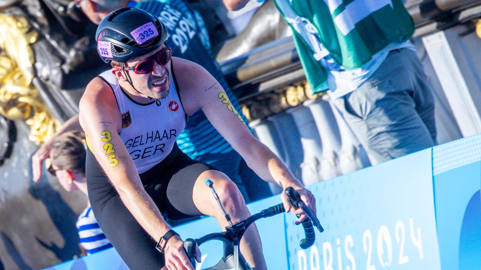 Paris - Silber für Max Gelhaar im Paralympics-Triathlon