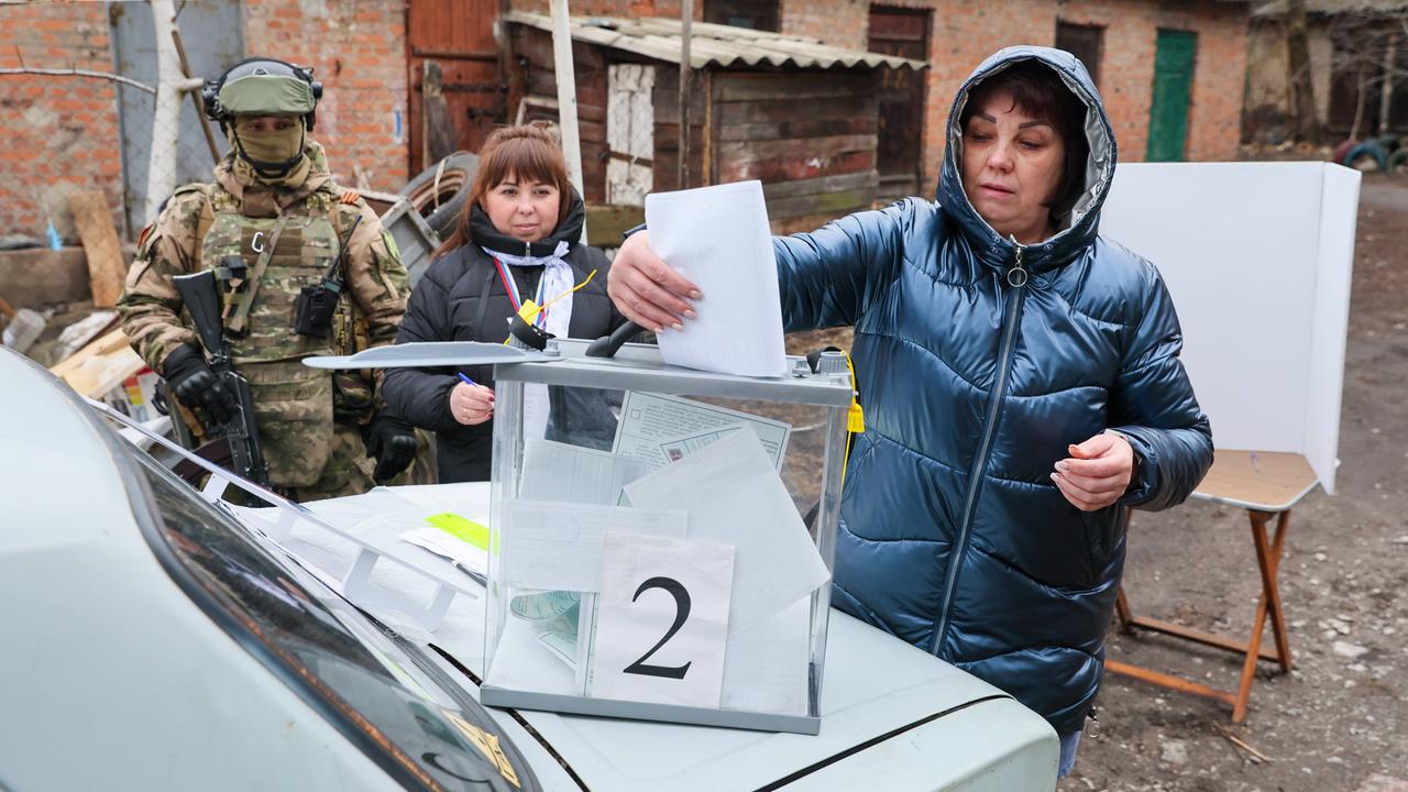 Besetzte ukrainische Gebiete und die Russland-Wahl