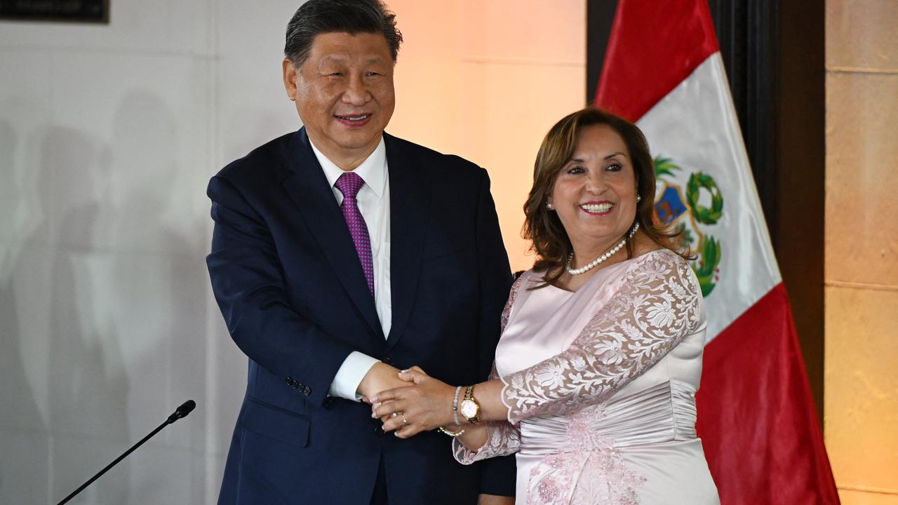 China - Staatschef Xi weiht neuen Hafen in Peru ein