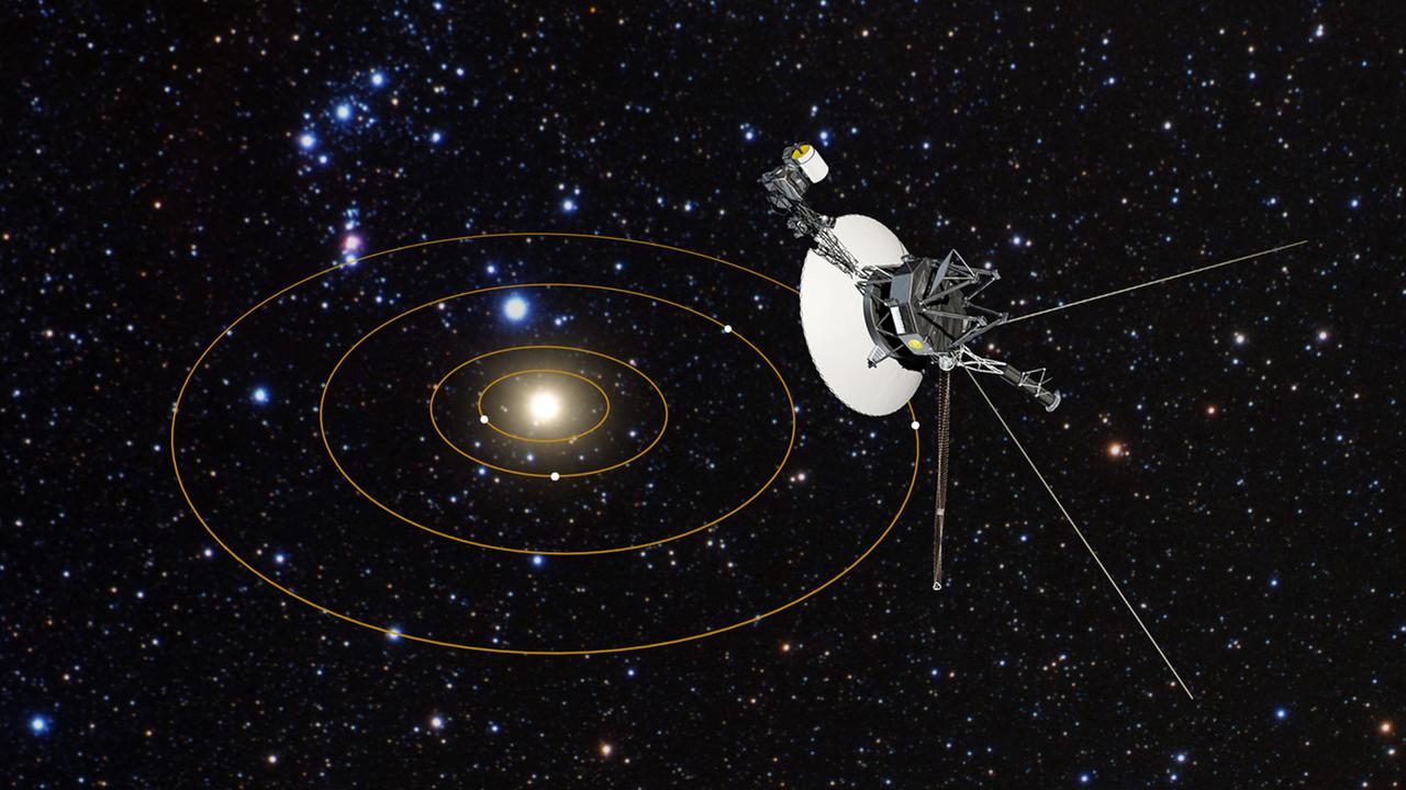 Voyager 1 mit Rekordmission im All